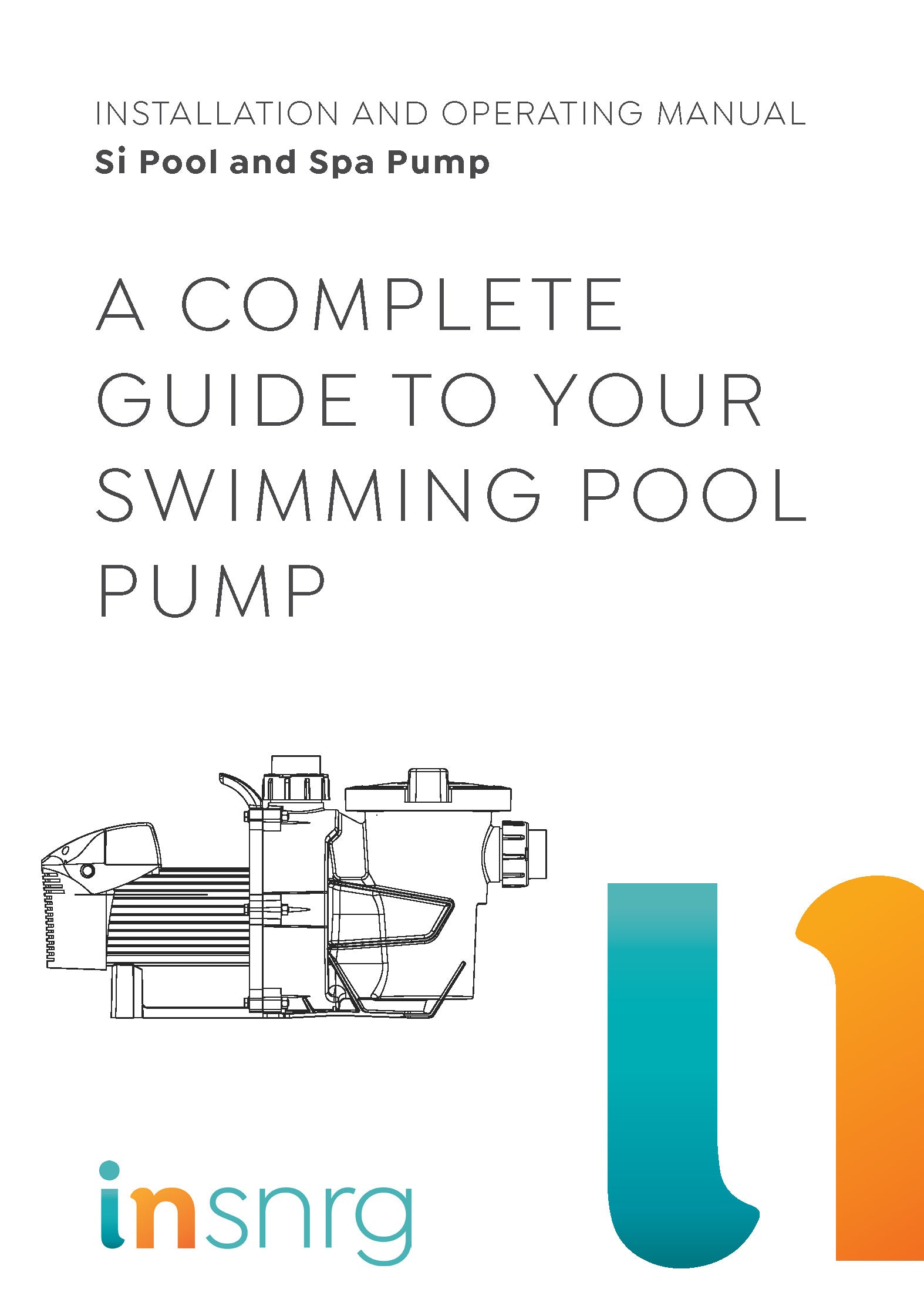 Si Single Speed Pumps (Pool and Spa) – Insnrg Spare Parts by Pools Online